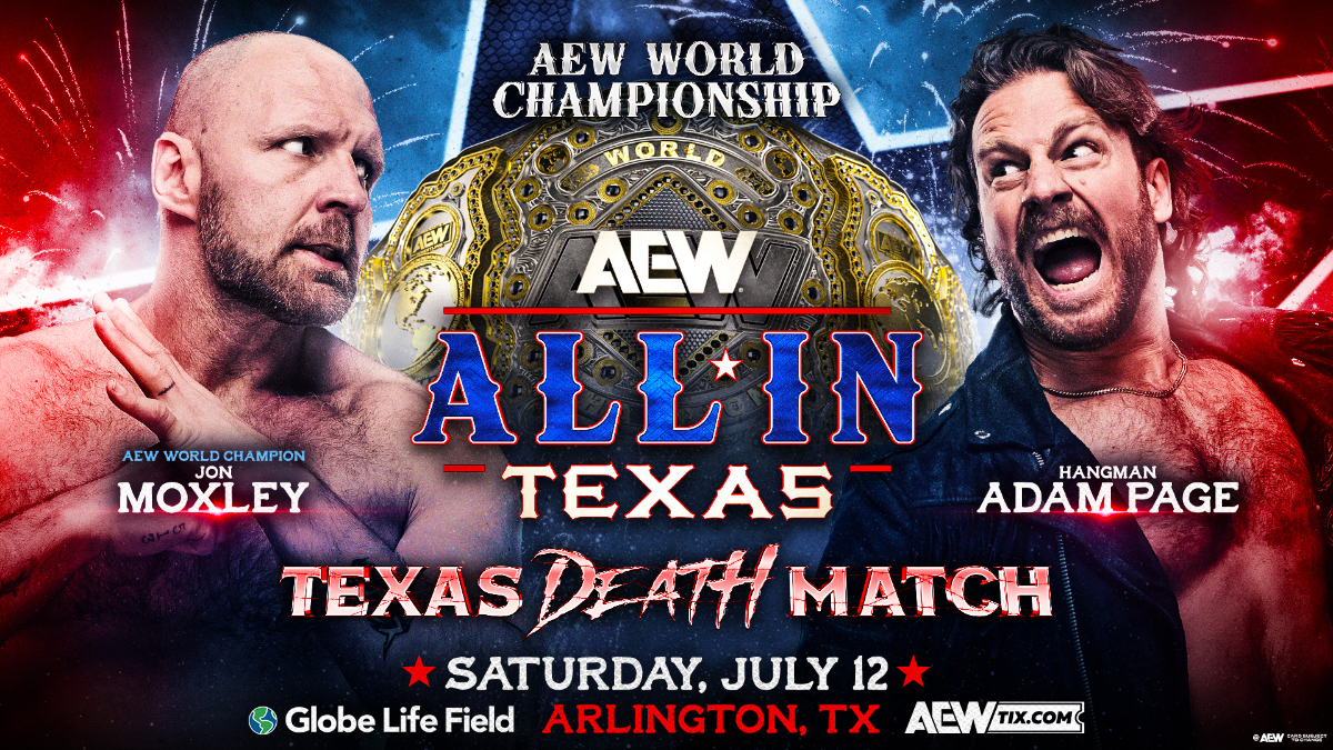 Change Made To Jon Moxley Vs. Hangman Page At AEW All In 2025